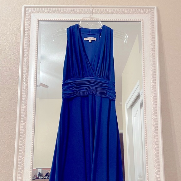 Evan Picone | Dresses | Evan Picone Electric Blue Cocktail Dress P ...